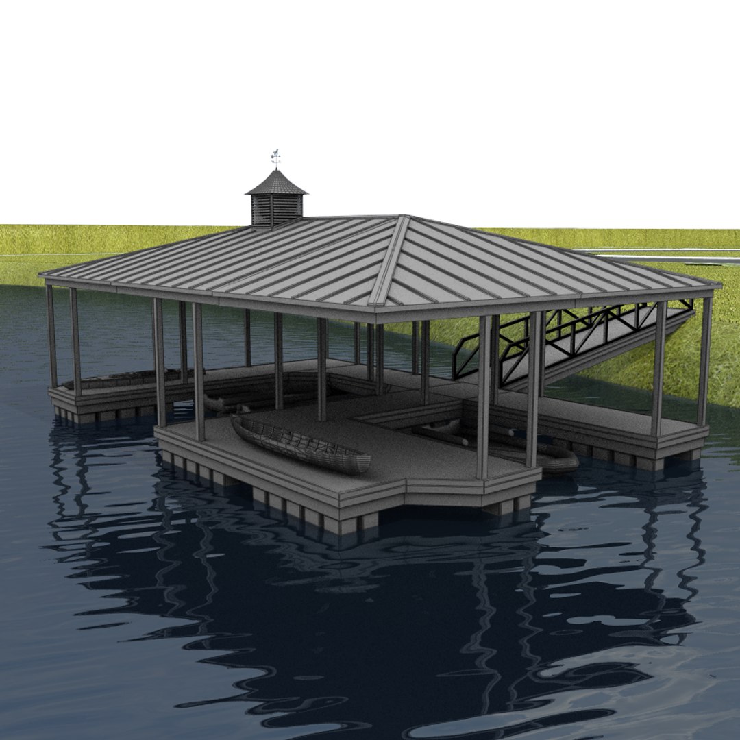3D Small Harbor Dock - TurboSquid 1254343