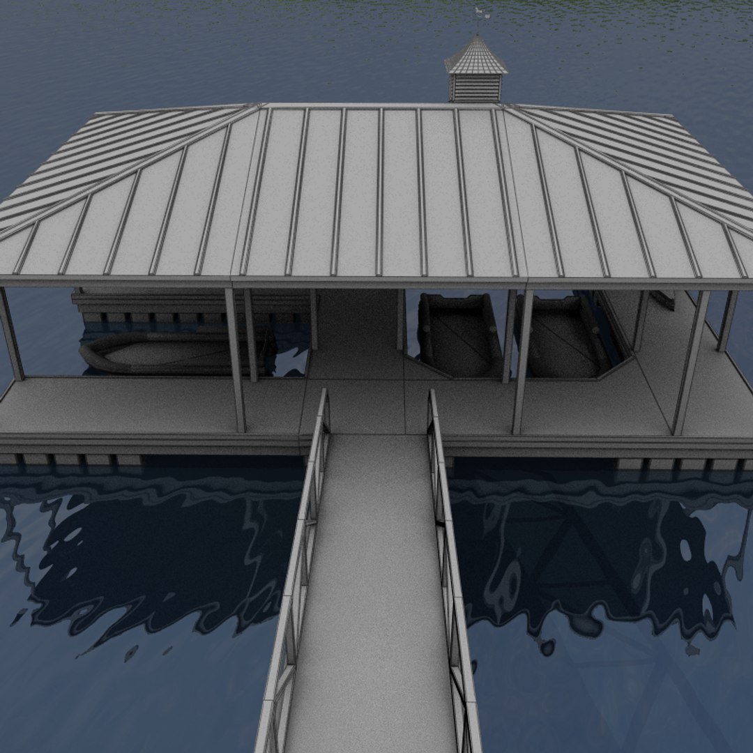 3D Small Harbor Dock - TurboSquid 1254343