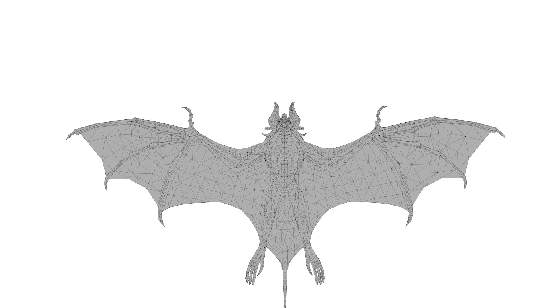 Giant Vampire Bat Demon 3D Model 3D Model - TurboSquid 2371912