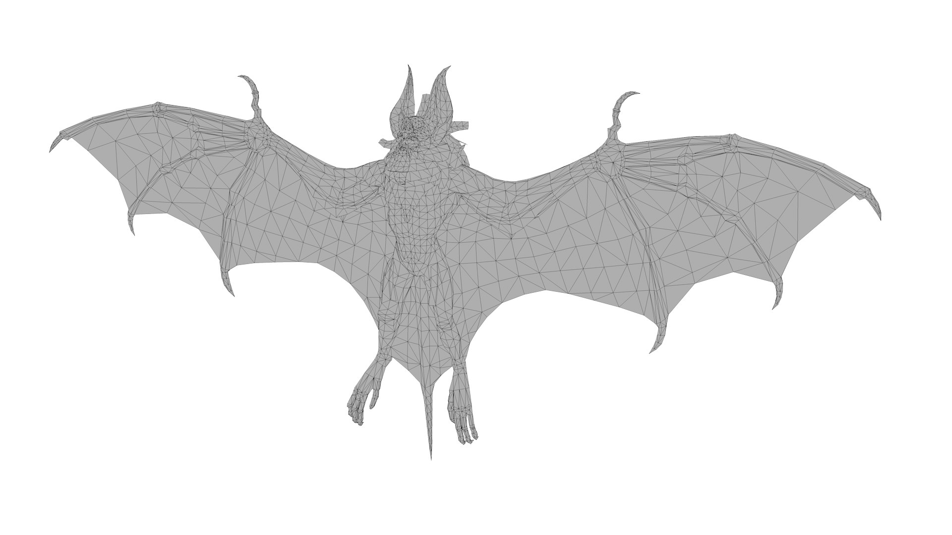 Giant Vampire Bat Demon 3D Model 3D Model - TurboSquid 2371912