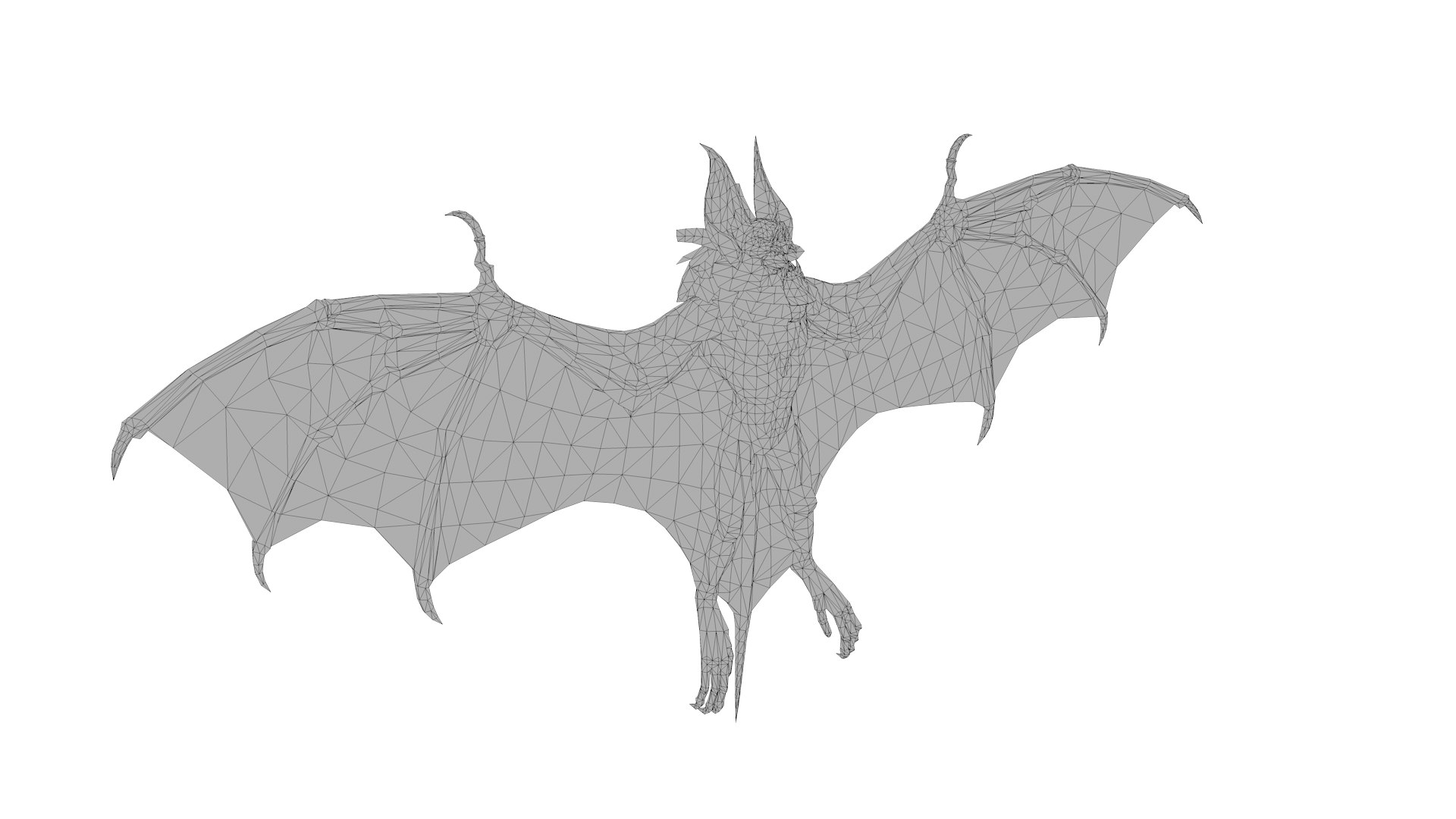 Giant Vampire Bat Demon 3D Model 3D Model - TurboSquid 2371912