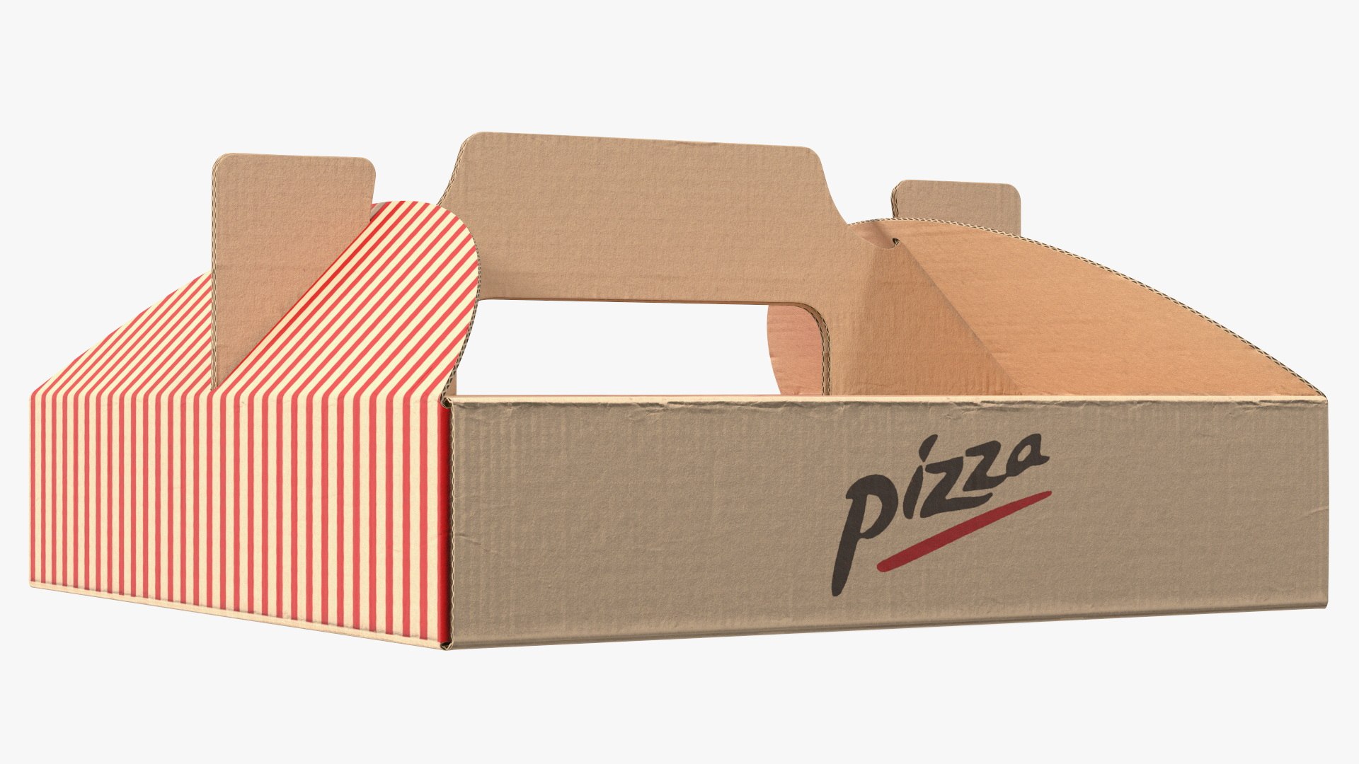 3D Carton Pizza Box with Handle - TurboSquid 2080750