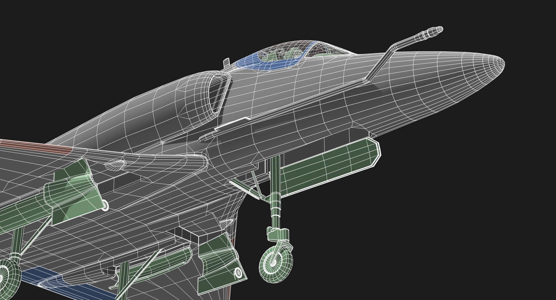 3D model A4 Skyhawk Blue Angels - TurboSquid 1996852