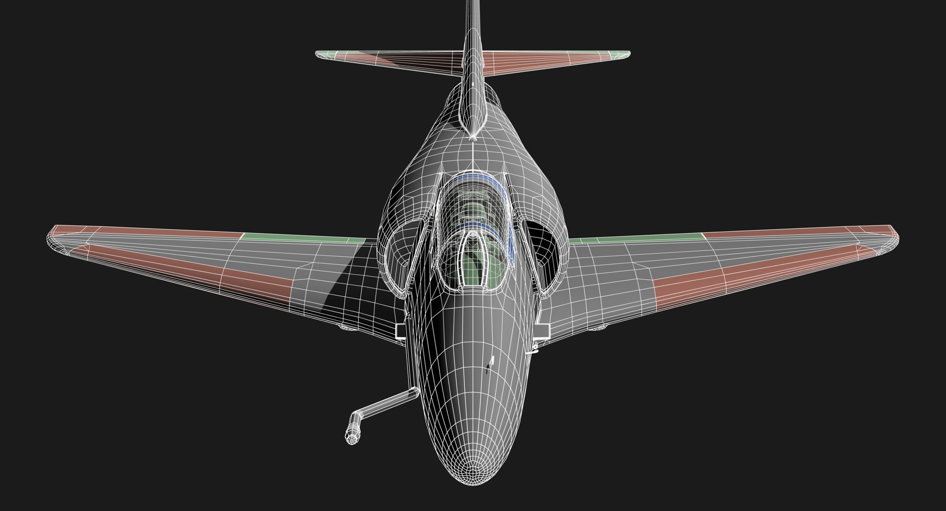 3D model A4 Skyhawk Blue Angels - TurboSquid 1996852