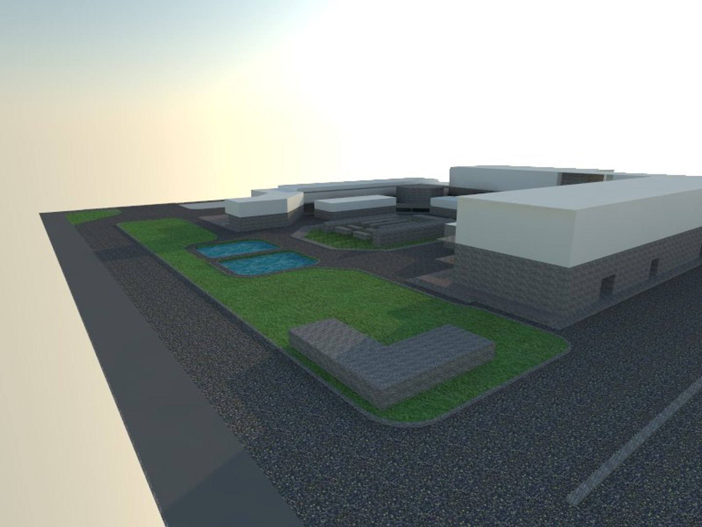 Design Block Architecture 3D Model - TurboSquid 1302130