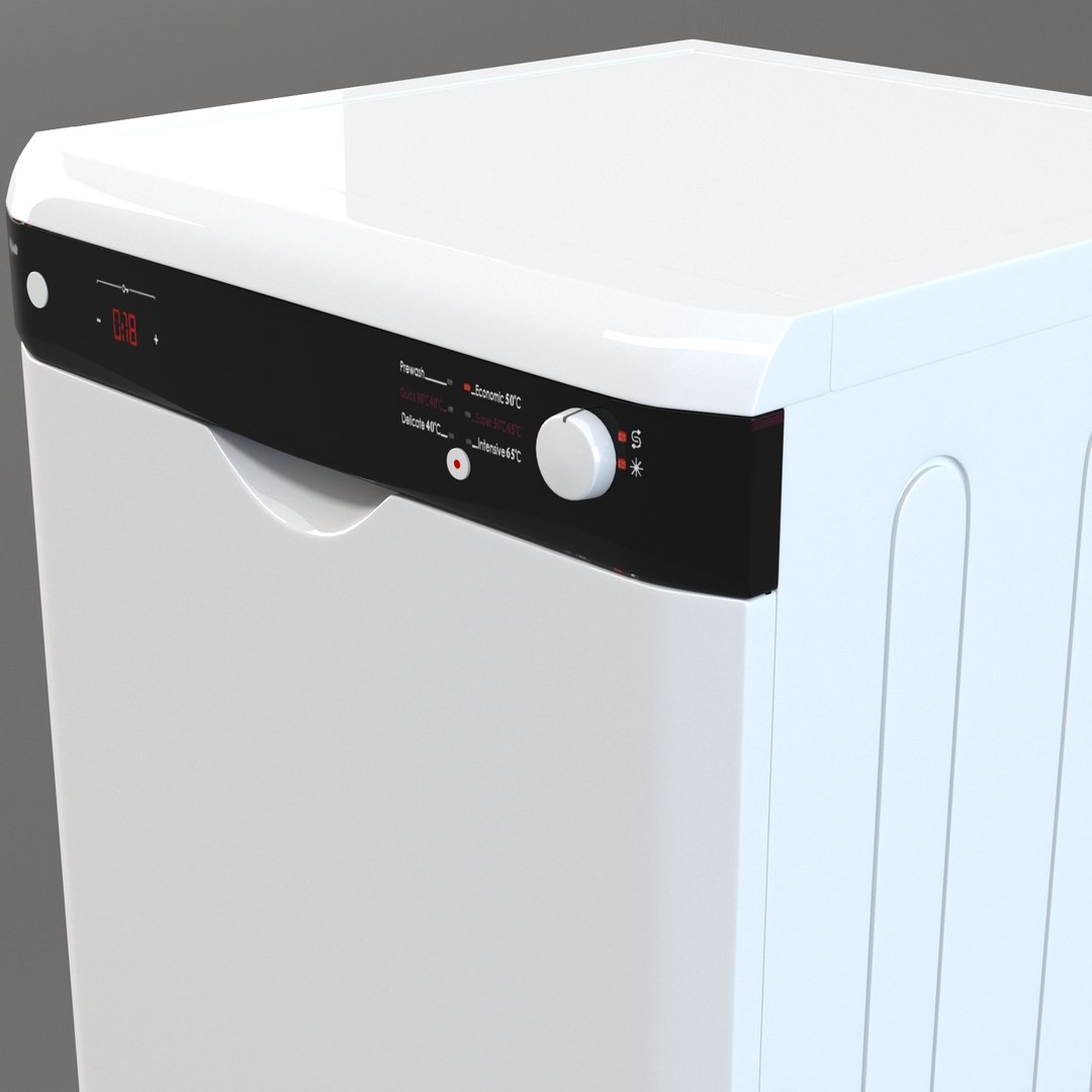 Dish washer 3D - TurboSquid 1326542