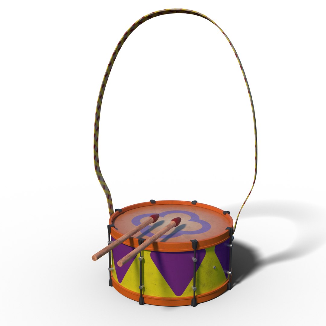 3D Drum - TurboSquid 2061066