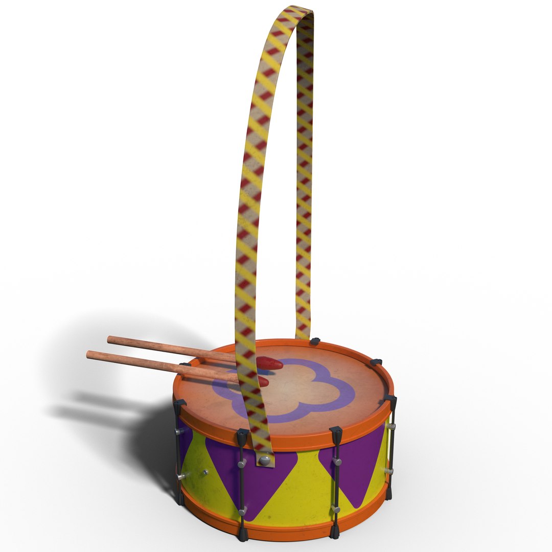 3D Drum - TurboSquid 2061066