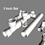 Pvc Water Pipes 3d Model
