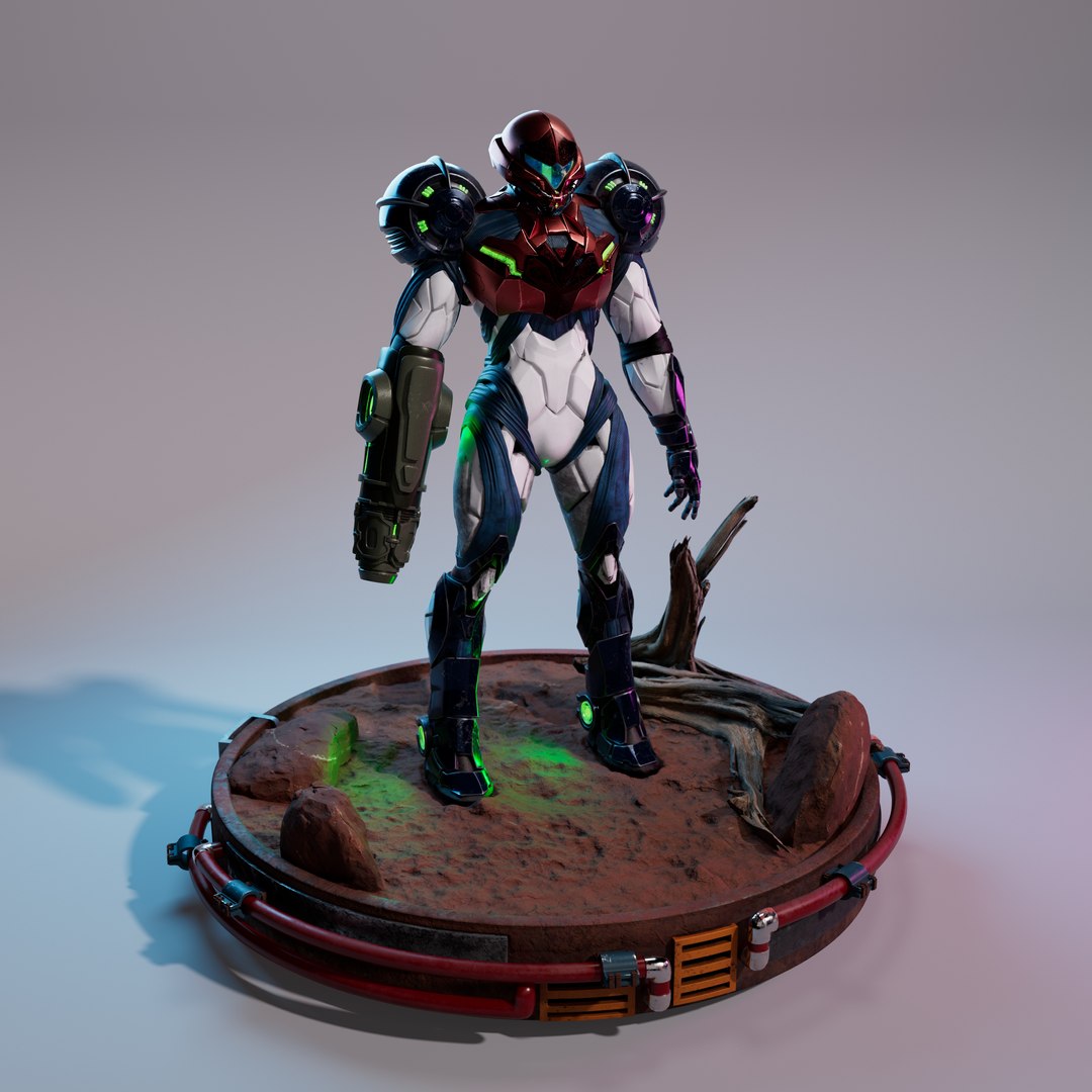 SAMUS Metroid 3D Model - TurboSquid 2458926