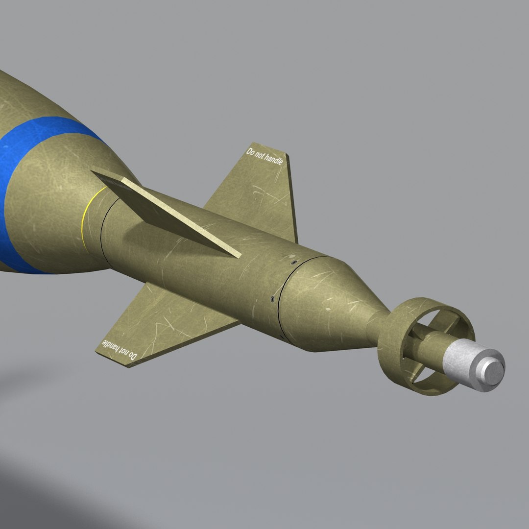 Gbu-10 Bomb 3d Max