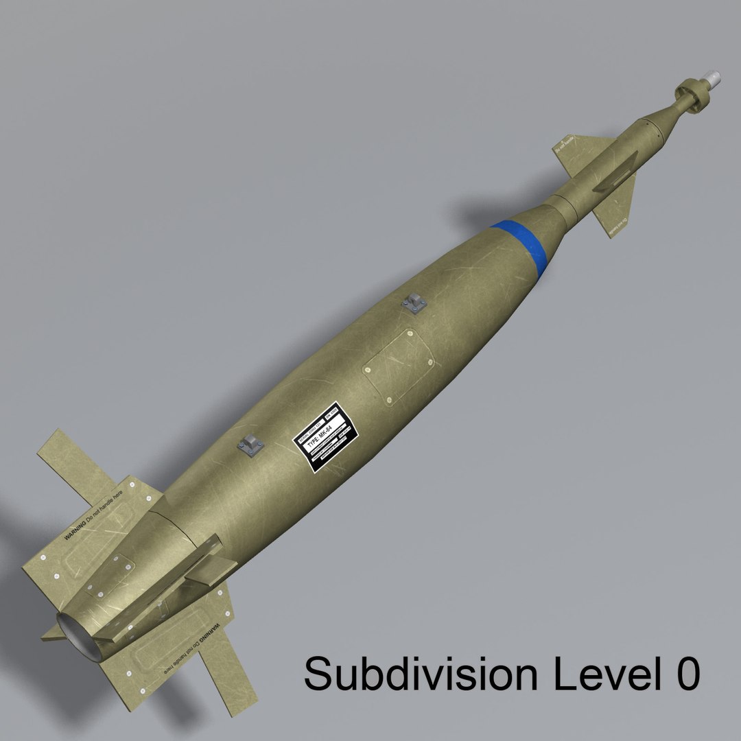 Gbu-10 Bomb 3d Max