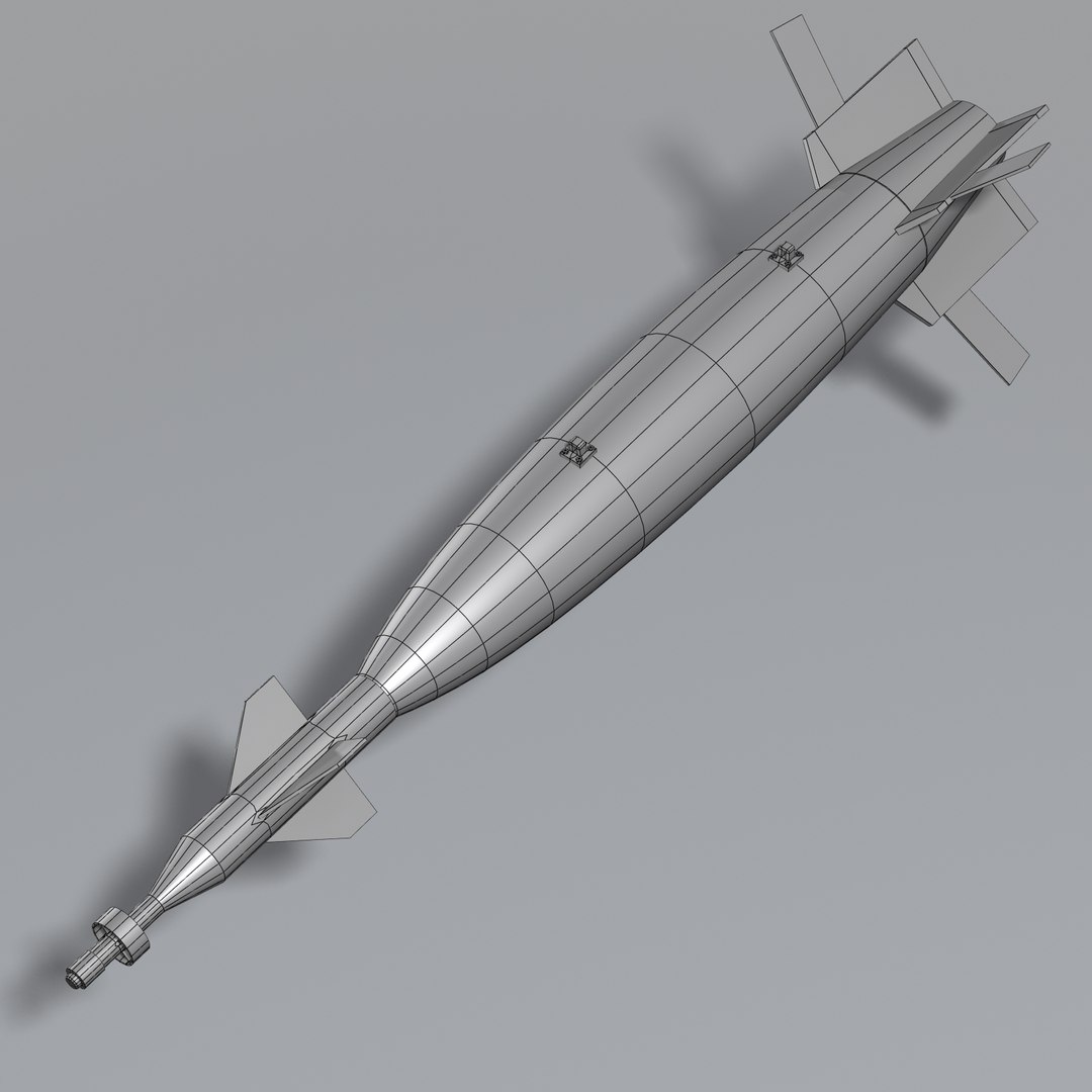 Gbu-10 Bomb 3d Max