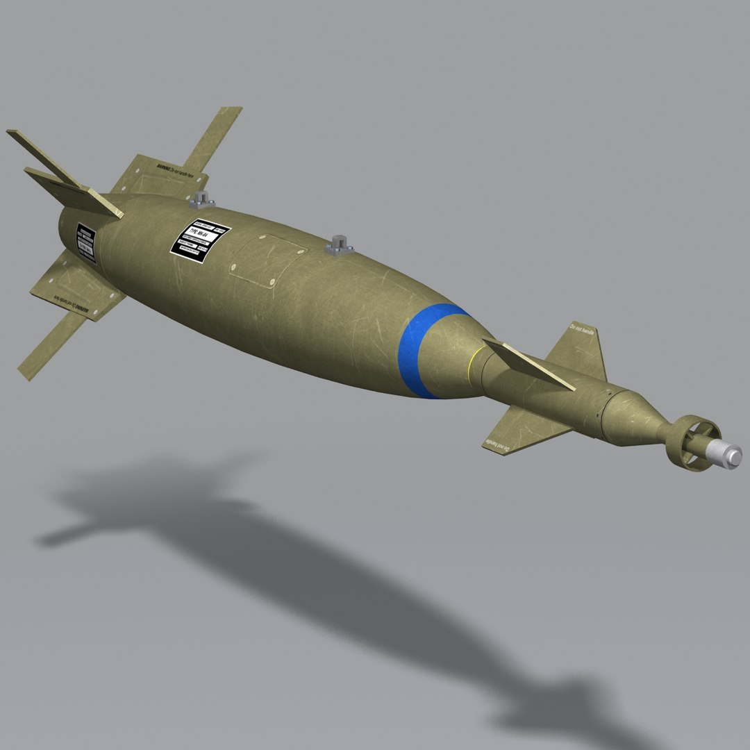 Gbu-10 Bomb 3d Max