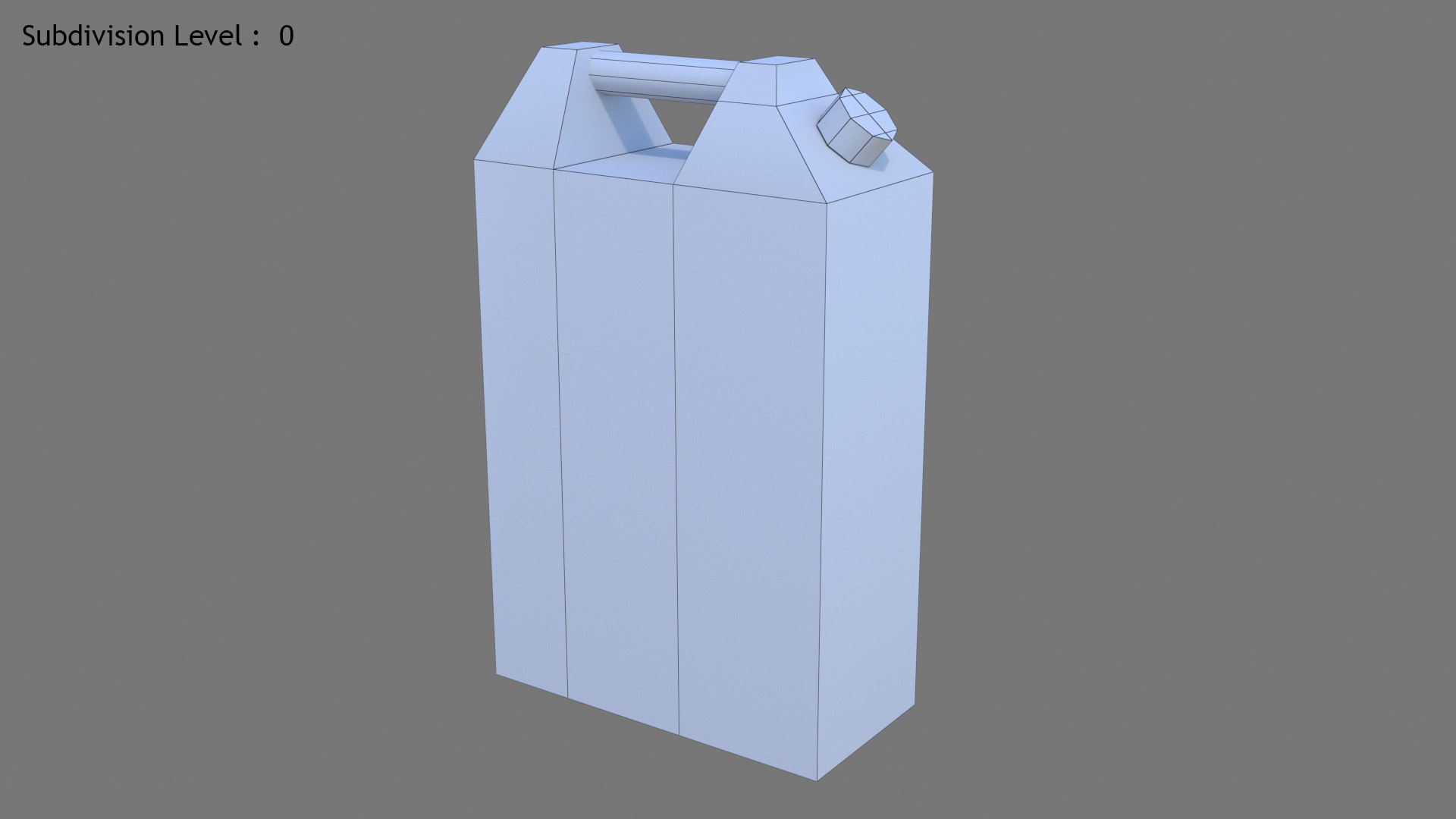 Canister Container Industry 3D Model - TurboSquid 1500657