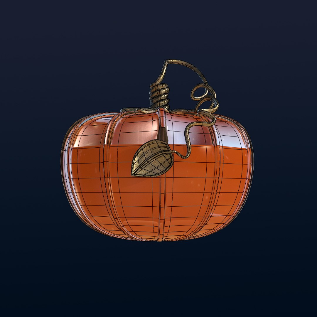 3d Pumpkin Potion