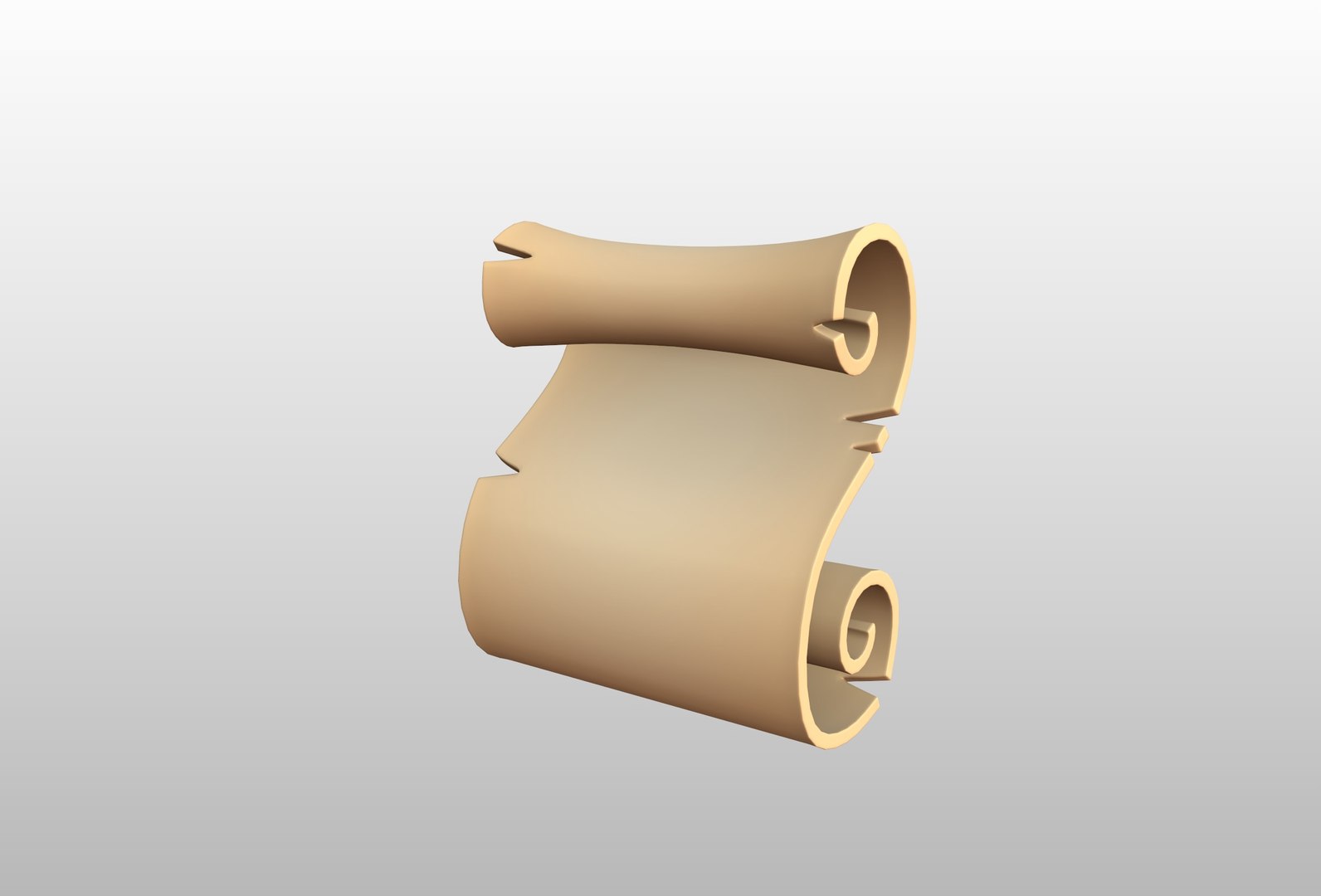 Prop303 Old Paper 3D Model - TurboSquid 2253460