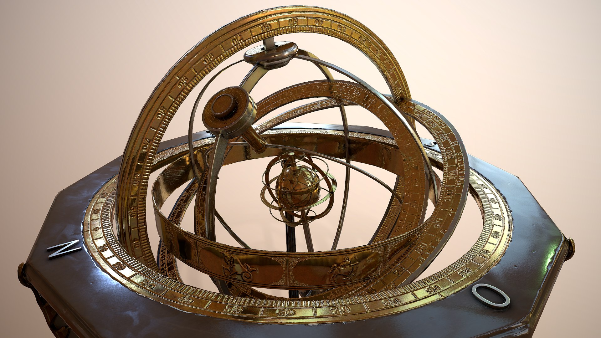 3D Model Astrolabe - TurboSquid 1363652