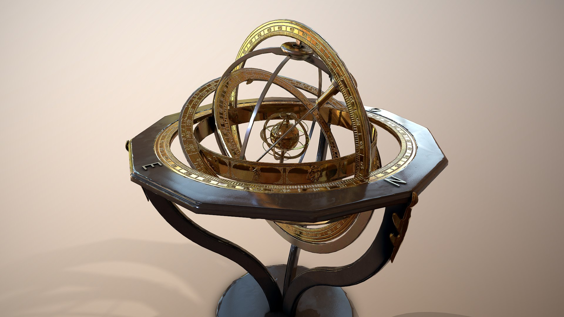 3D Model Astrolabe - TurboSquid 1363652