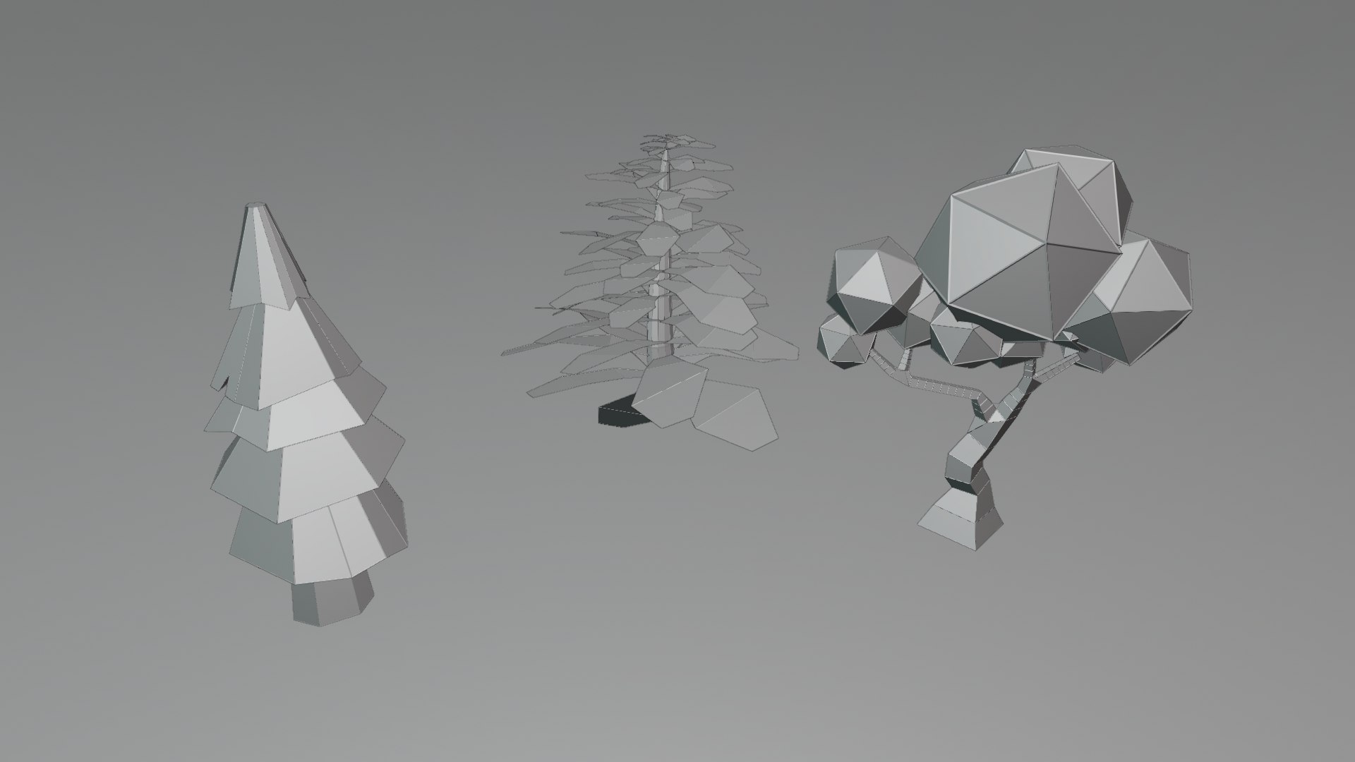 3D 3D LowPoly Trees Pack - TurboSquid 1984693
