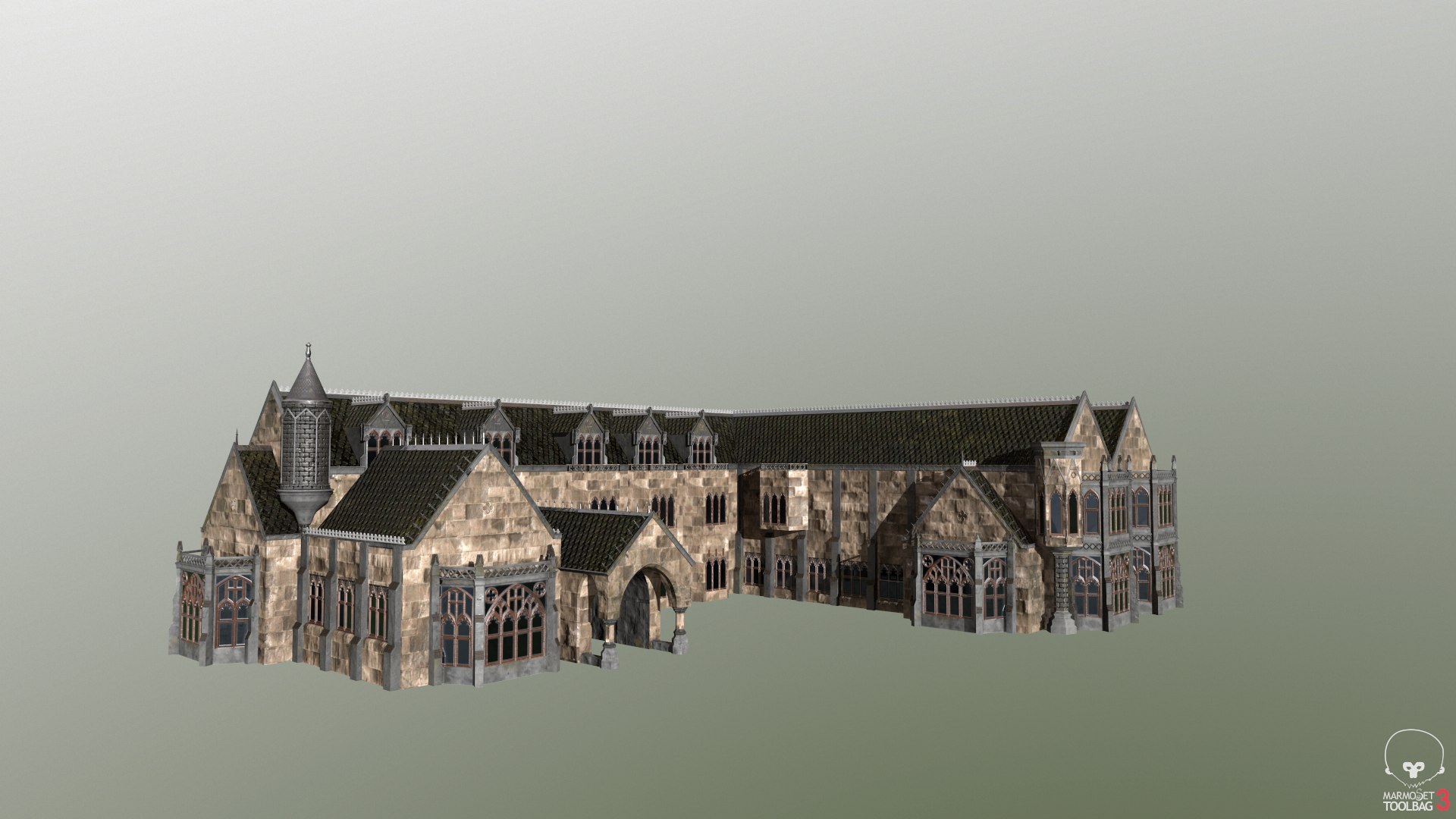 3D Bloodborne Style Victoran Building - TurboSquid 1395785