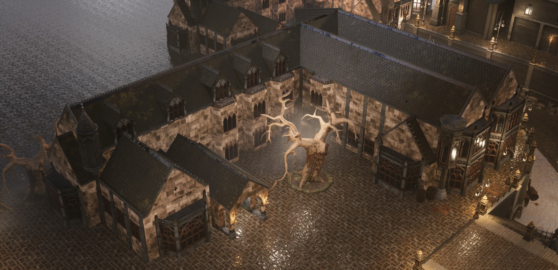 3D Bloodborne Style Victoran Building - TurboSquid 1395785