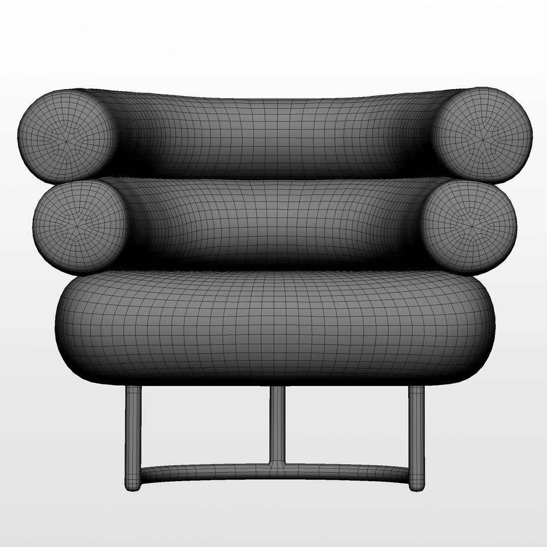 3d model design chair bibendum eileen