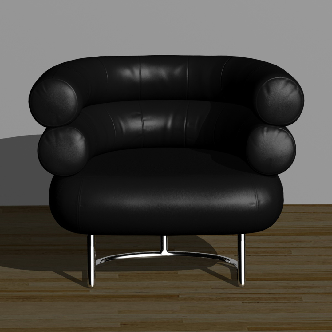 3d model design chair bibendum eileen