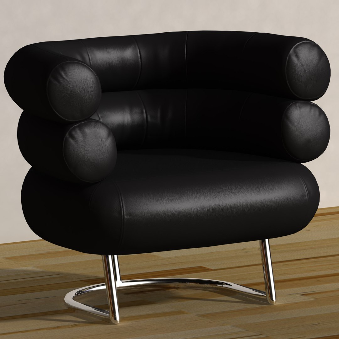 3d model design chair bibendum eileen