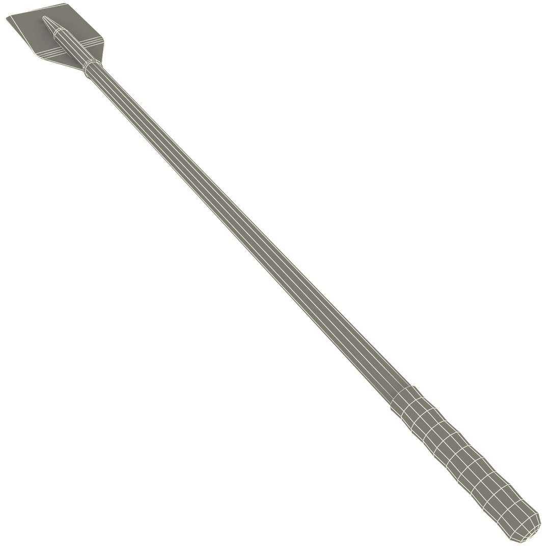 Boat Paddle V1 3d Model