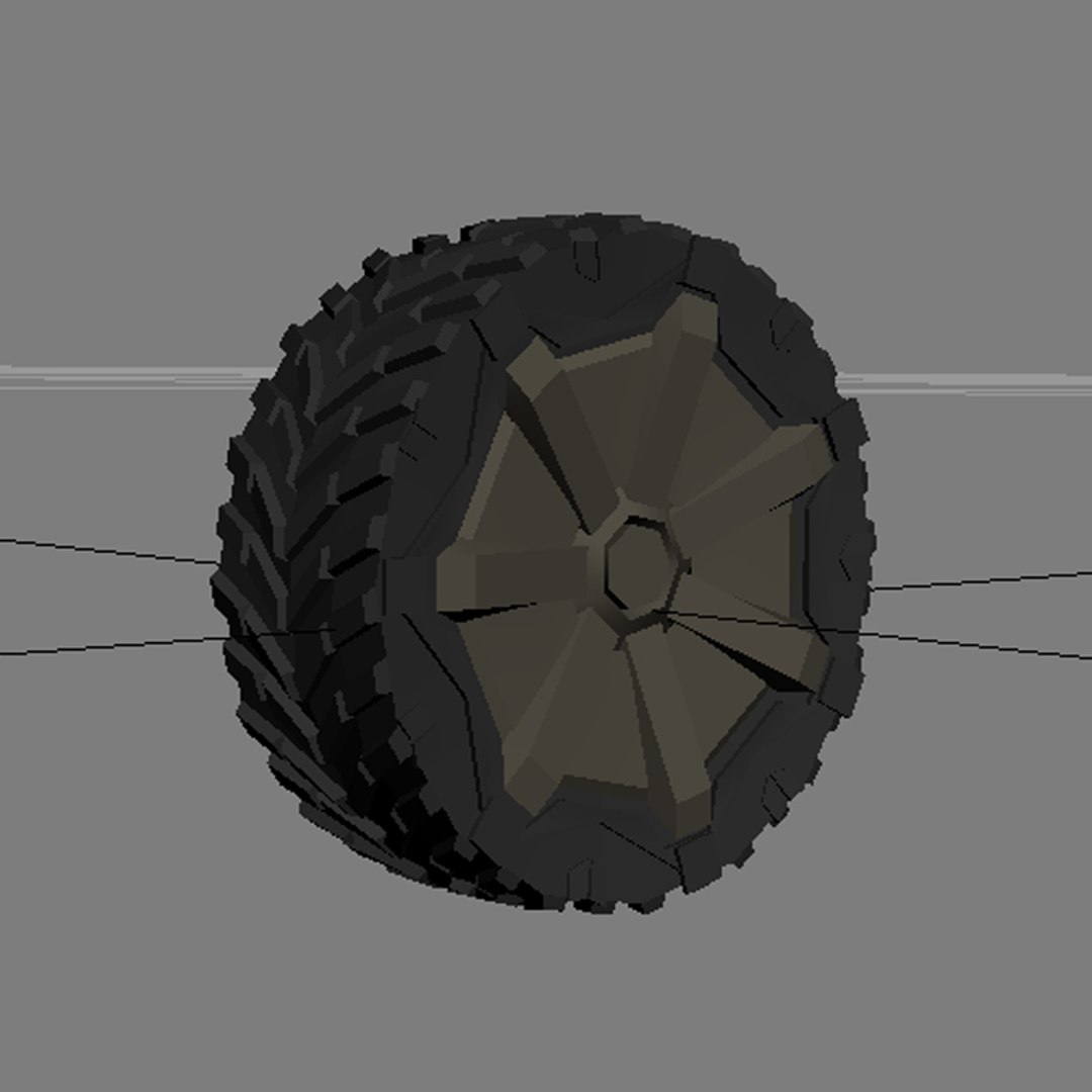 3D Tyre Wheel Rim Of Tesla Cyber Truck - TurboSquid 2234663