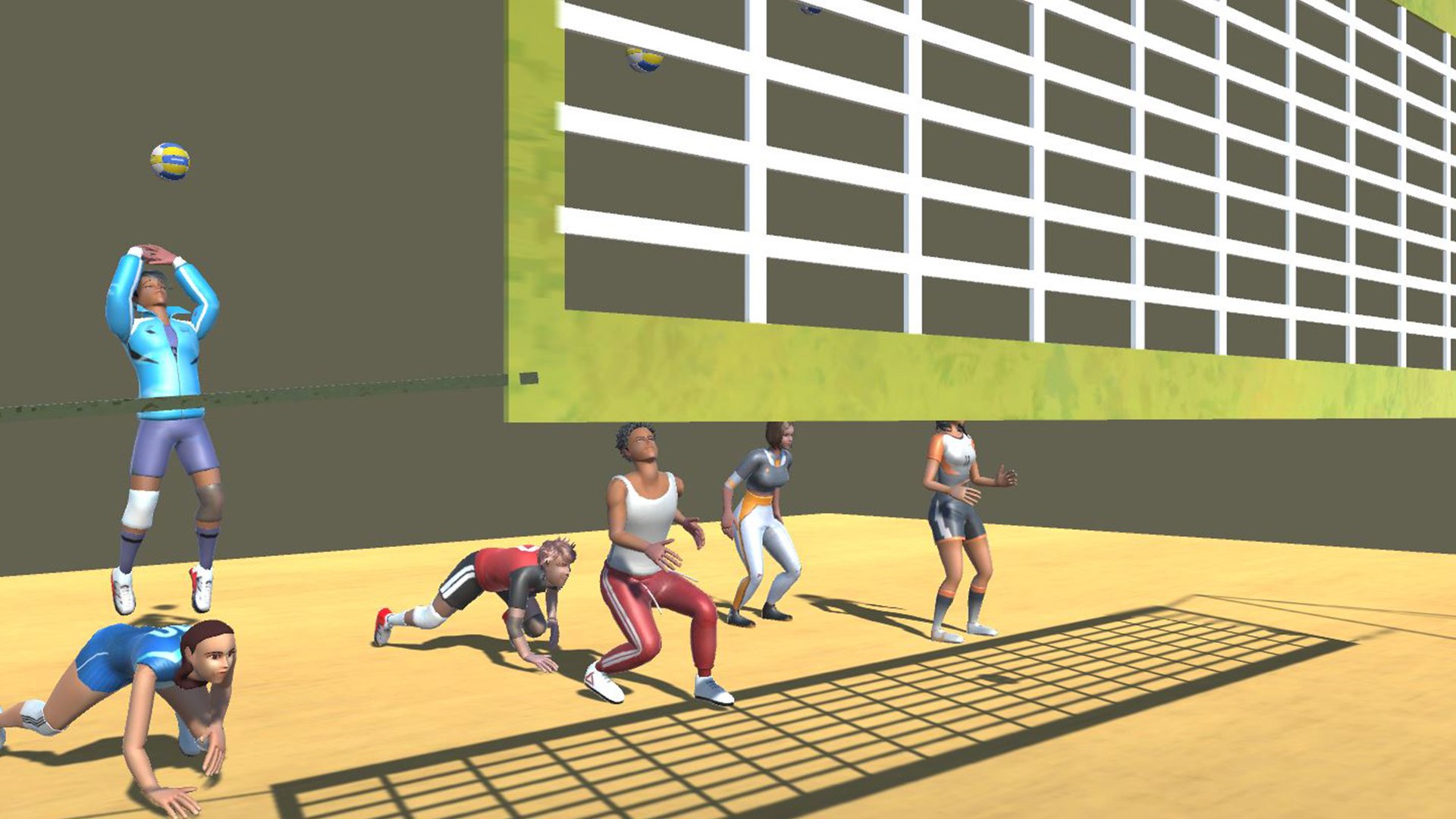 3D Model Volleyball Avatars 2 - TurboSquid 2029875