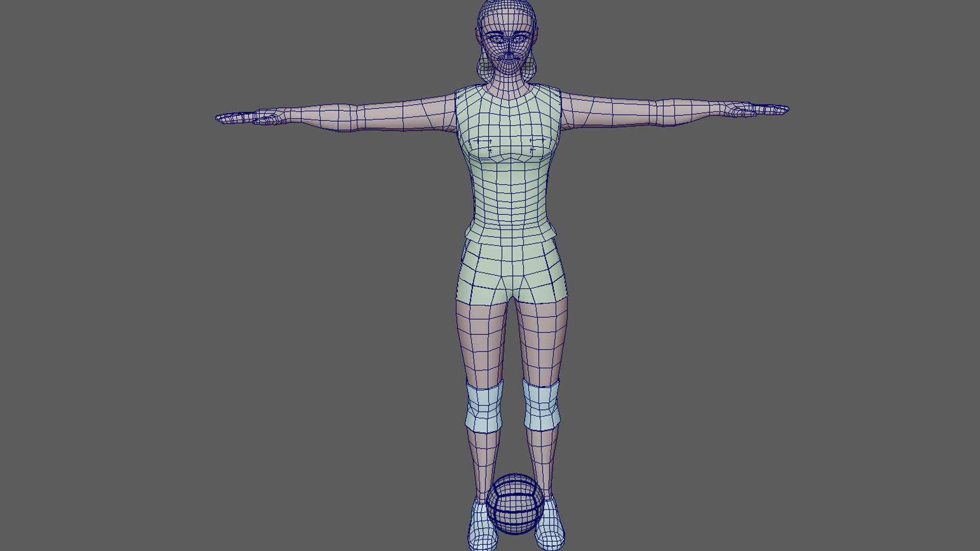 3D Model Volleyball Avatars 2 - TurboSquid 2029875