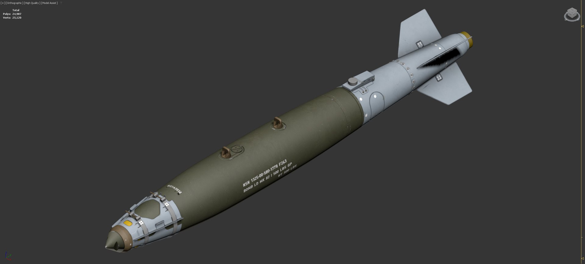 GBU-38 JDAM - TurboSquid 2294152