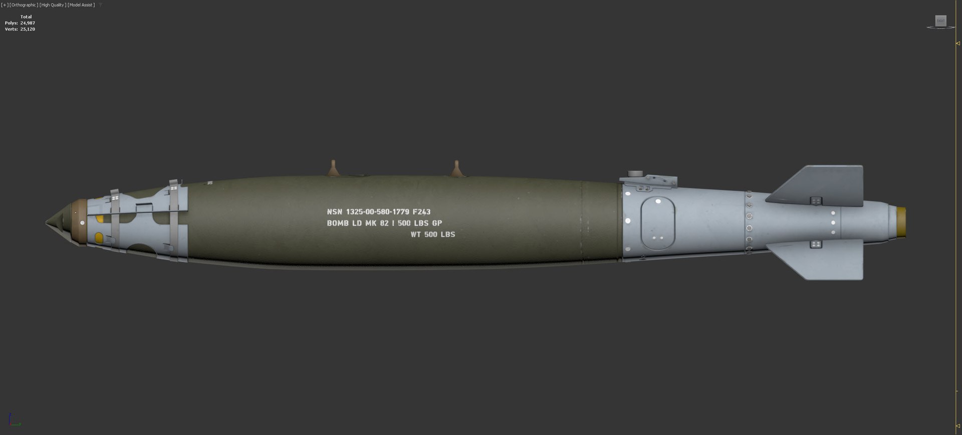 GBU-38 JDAM - TurboSquid 2294152