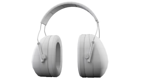 Ear defenders 3D model - TurboSquid 1710741