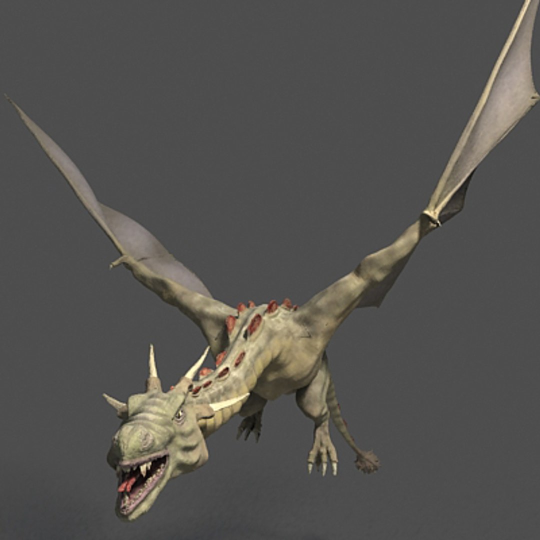 3d Fantasy Dragon Model
