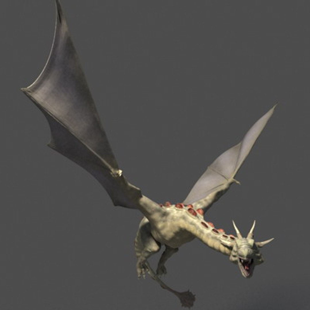 3d Fantasy Dragon Model