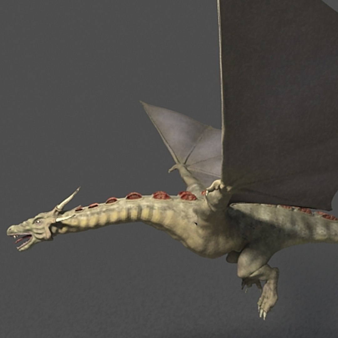 3d Fantasy Dragon Model