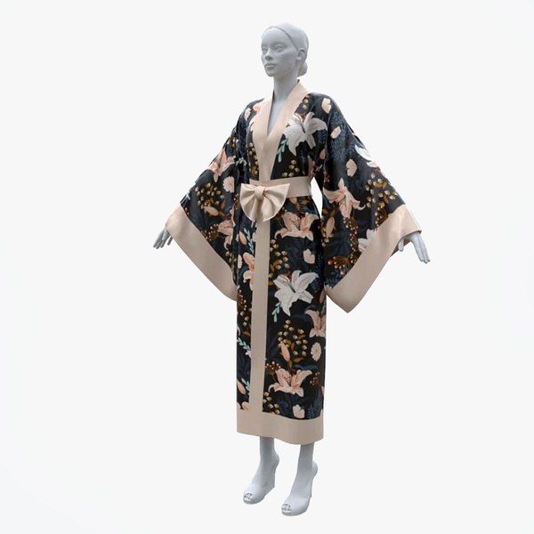 Kimono 3D Models for Download | TurboSquid