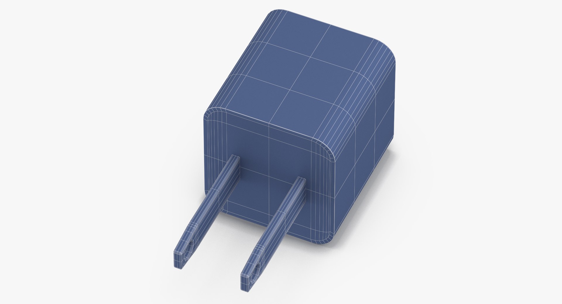 Apple Charger 3d Model