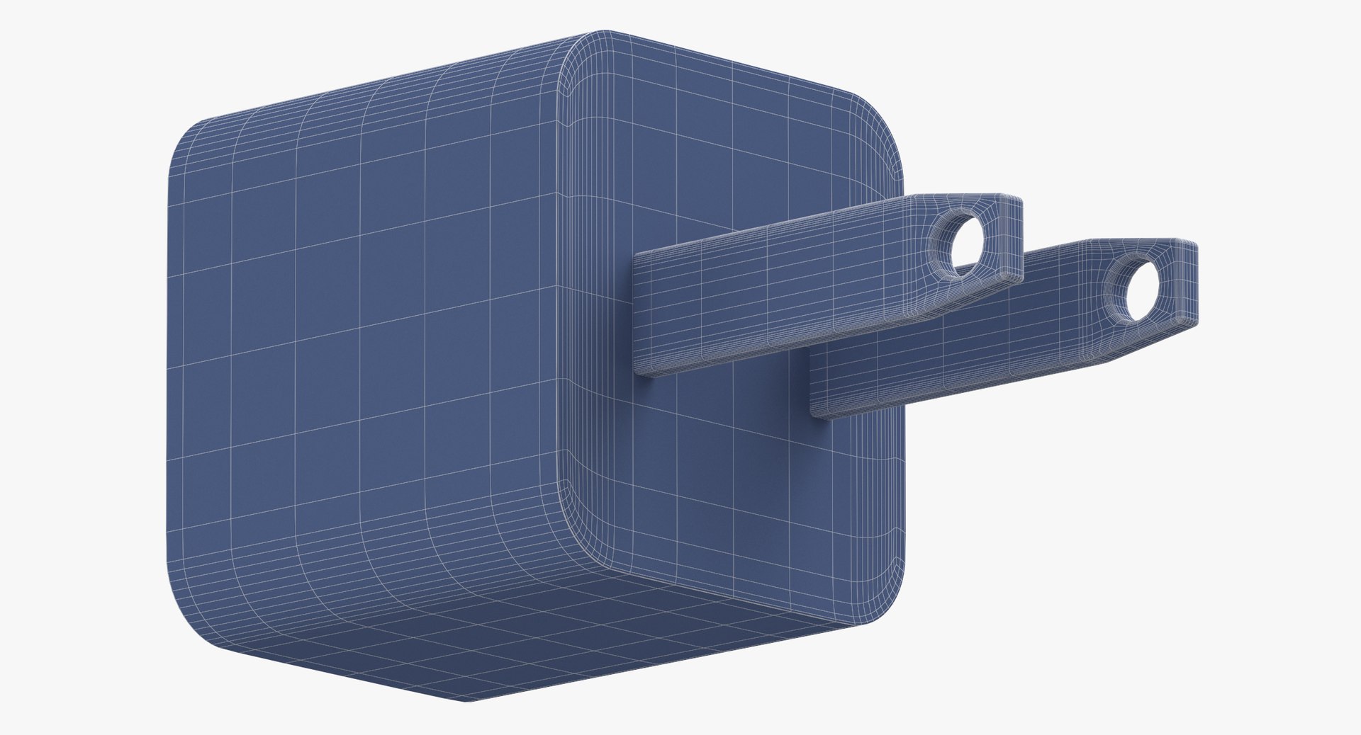 Apple Charger 3d Model