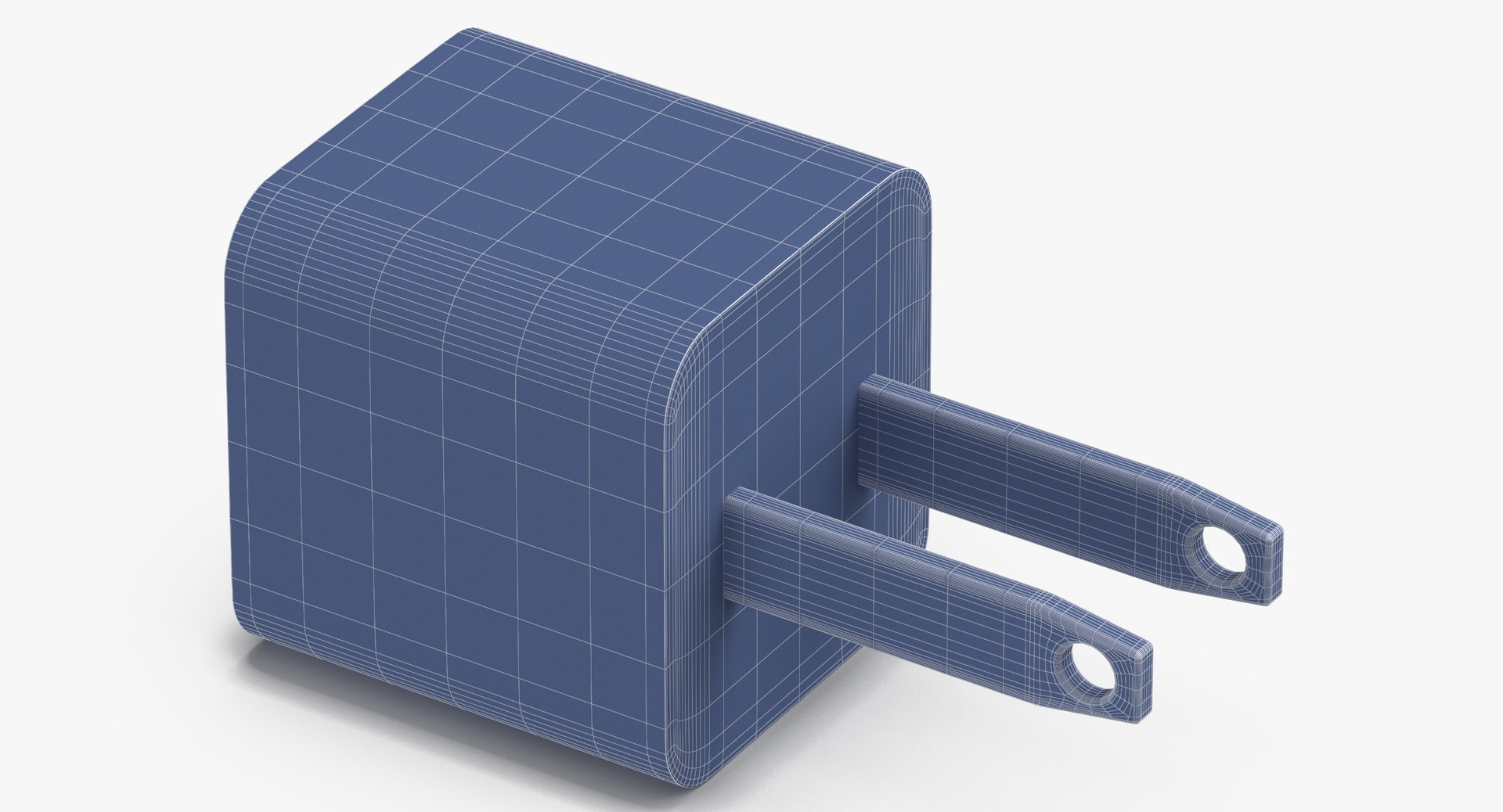 Apple Charger 3d Model