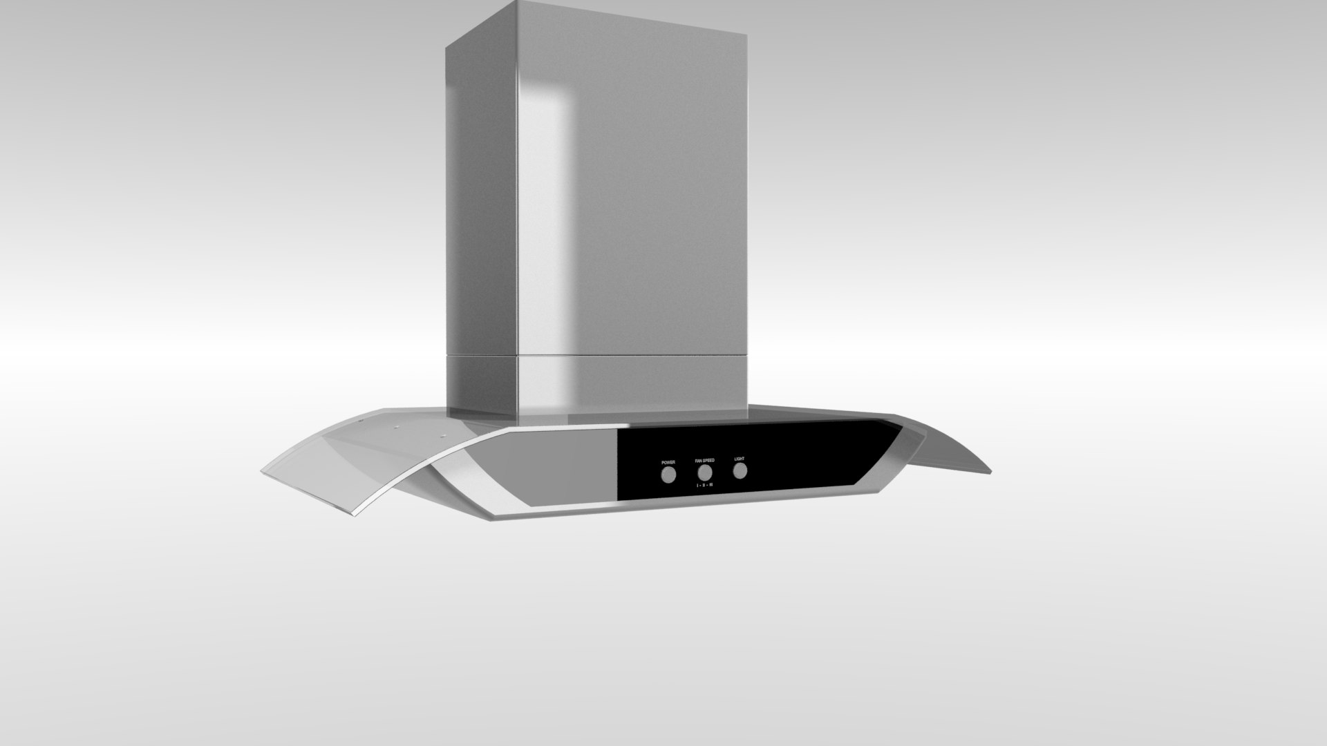 Kitchen cooking hood 3D model - TurboSquid 1841984