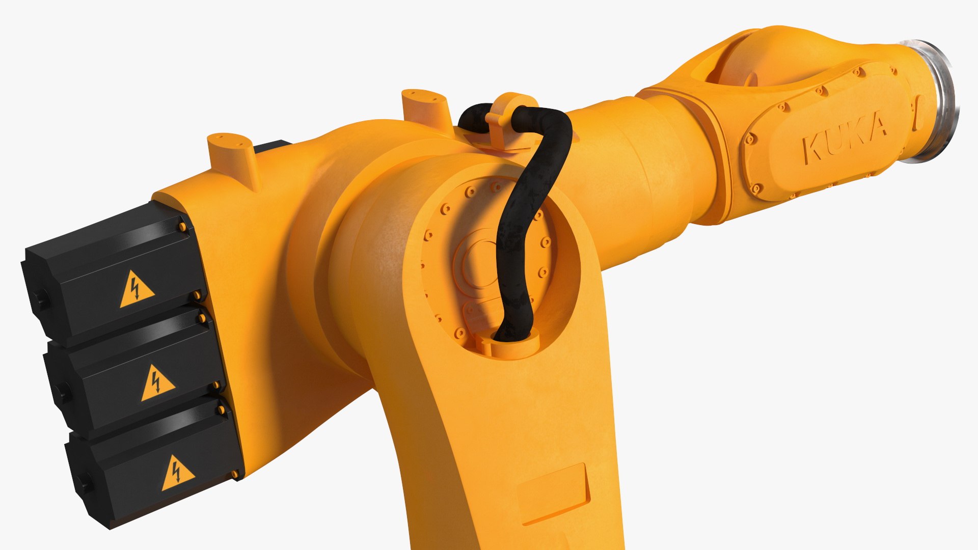 3D KUKA KR-360 Industrial Robot Arm Model - TurboSquid 2326755