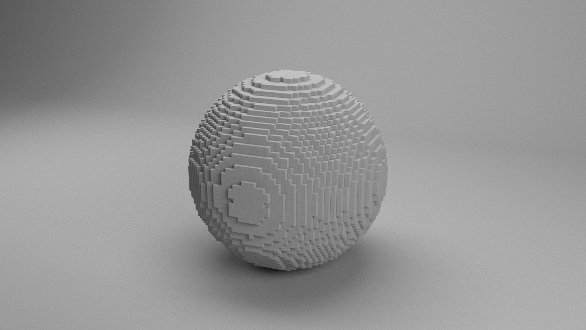 3D Voxel Soccer Ball - TurboSquid 1290157