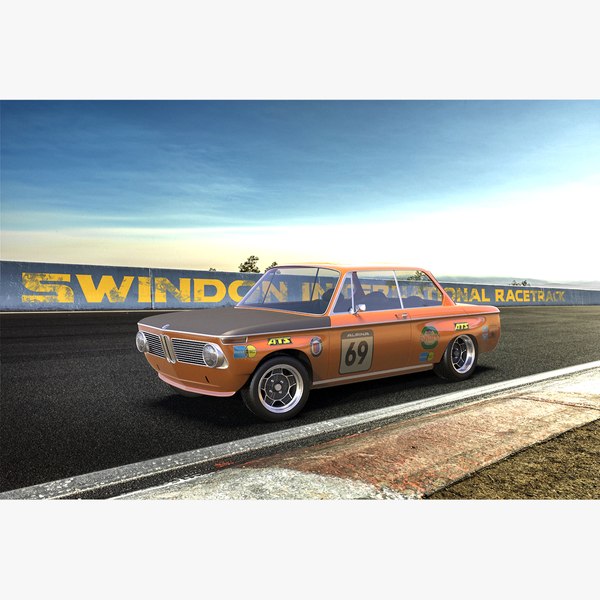 modelo 3d BMW 2002 Alpina race car - TurboSquid 1975799
