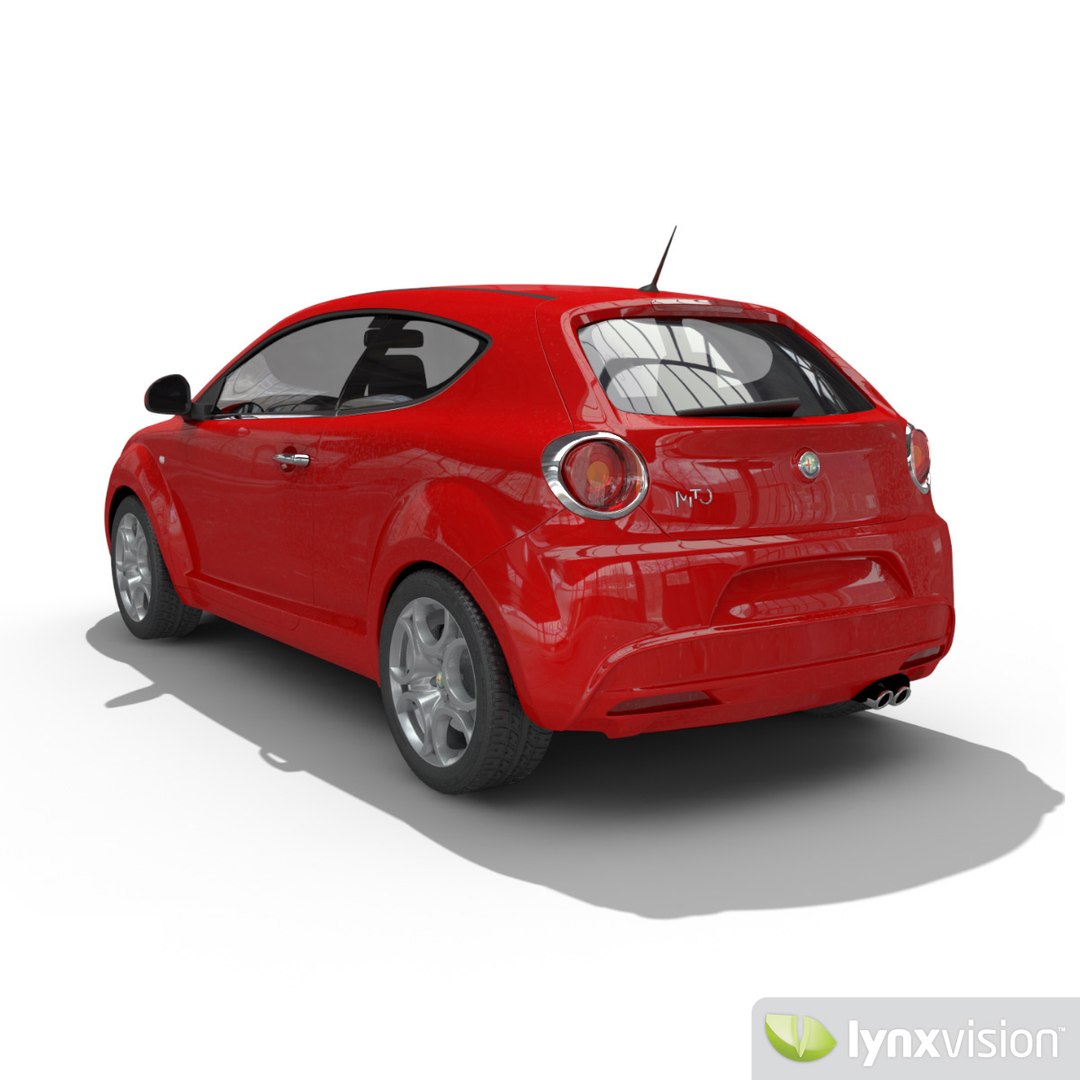 3d Alfa Romeo Mito Model