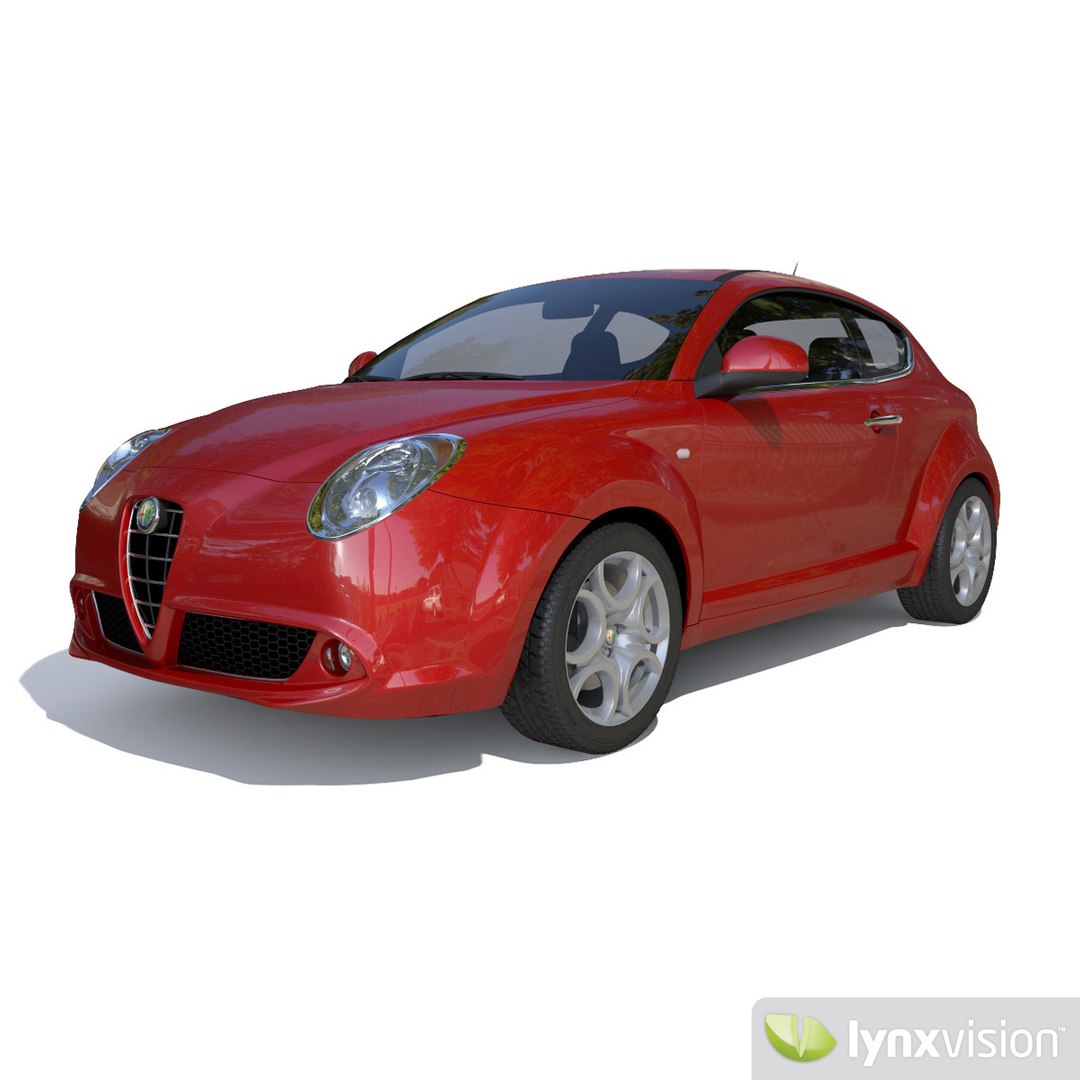 3d Alfa Romeo Mito Model