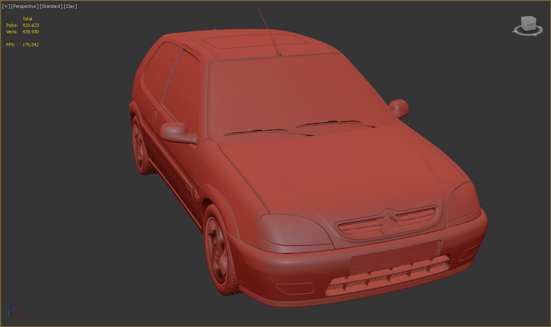 Citroen Saxo VTS 3D Model - TurboSquid 2282682